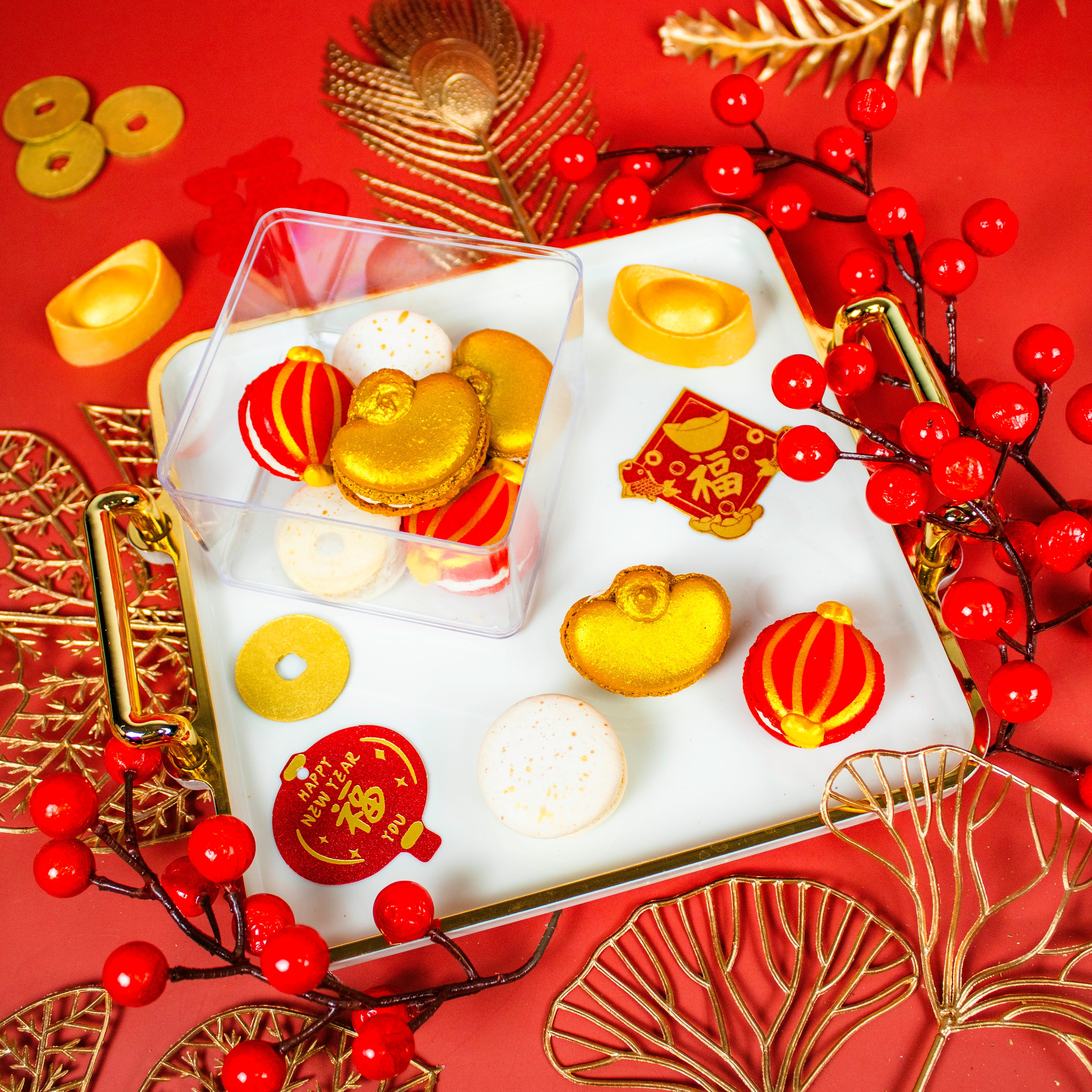 Fortune Mini Mix Macarons – Daan Go Cake Lab | Toronto